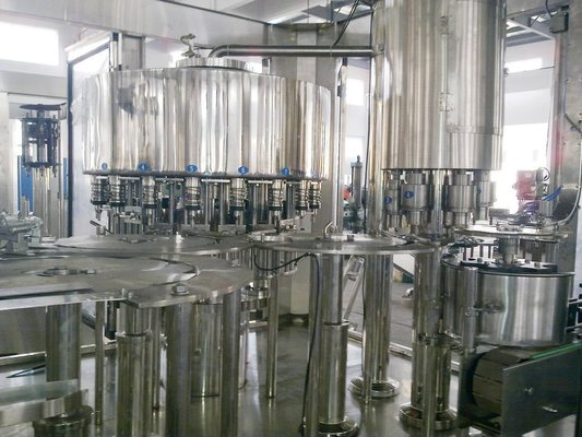 china supplier making beverage washing filling puting cap's machine /bottle water line supplier