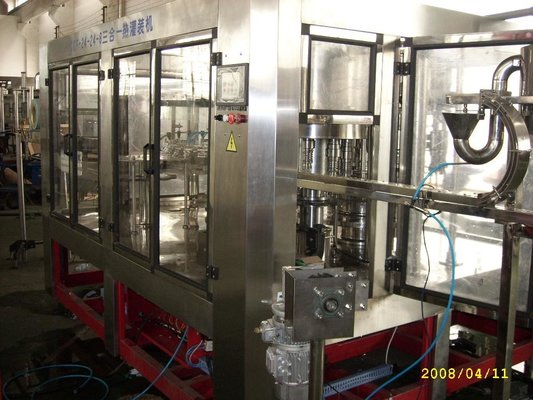Automatic Pulp Juice Beverage Glass Bottle Hot Filling Machine Price,Filling Machinery supplier