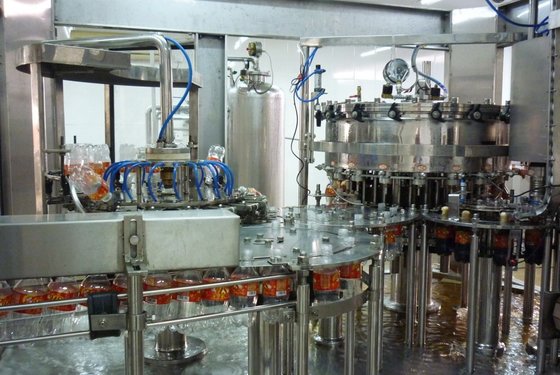 Carbonated Drinks Filling Line Of Soda Bottling Supplies For Carbonated Beverage Bottling Machinery supplier