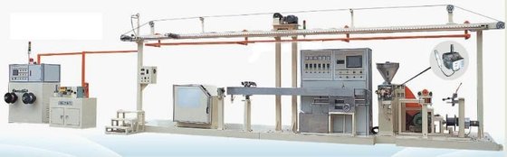 High Speed Cable Extrusion Line 5HP Capstan Power Horizontal Accumulator
