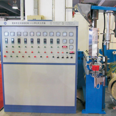 Automatic Cable Extrusion Cable Extruding Machine With Screw L/D Ratio 26:1 BM