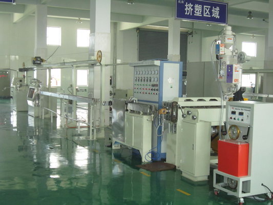 Power Cable Production Line Cable Extrusion Machine With Φ 4-20 mm Outlet Wire Scope