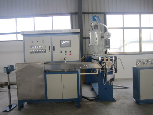 Cable Extrusion Single Screw Extruder Machine With PLC Screw Diameter Φ60 mm
