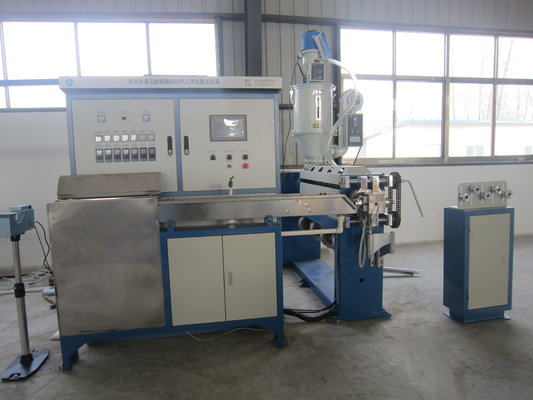 Cable Extrusion Single Screw Extruder Machine With PLC Screw Diameter Φ60 mm