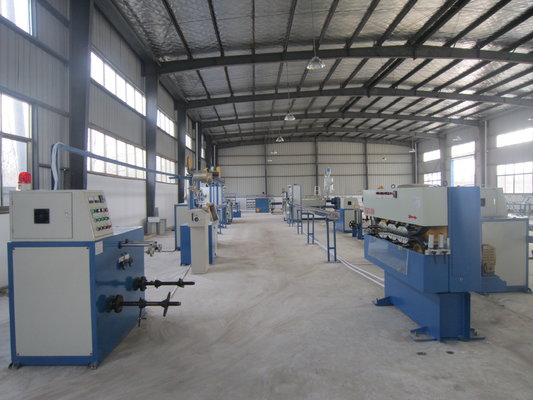 High Speed Cable Extrusion Machine For Extrusion Production Line , 15HP Main Motor Power HT-50