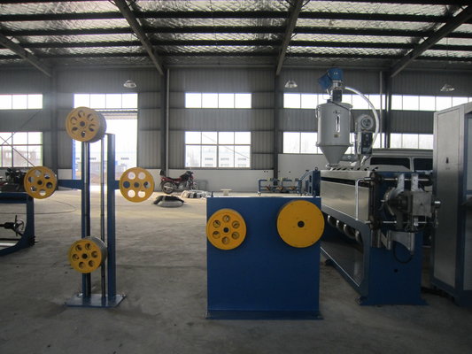 Precision Fluoroplastic Teflon Extruder Wire Extrusion Machine Φ65 Screw Diameter