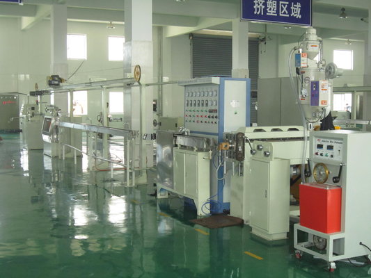 Low Smoke Halogen Free Wire Extrusion Machine For Cable Production Line
