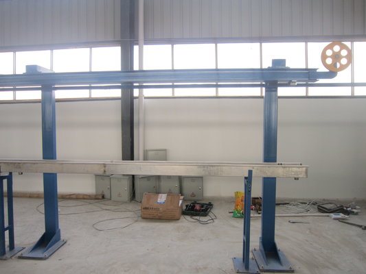 Double Wheel Capstan Type Plastic Extrusion Machinery PU Extrusion Production Line HT-NL-50