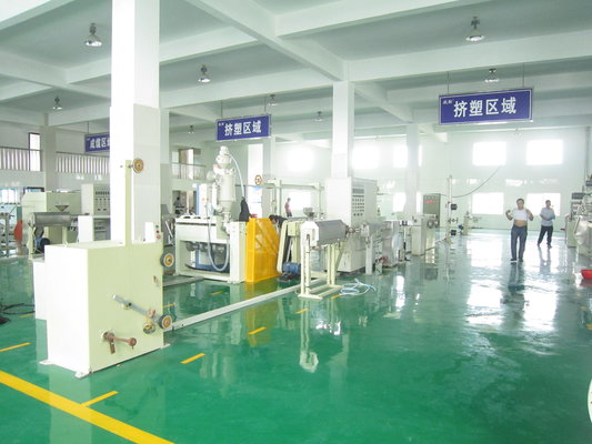 Low Noise PVC Plastic Extrusion Machine Physical Foaming Cable HT-HF-120