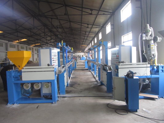Automatic high speed twist machine Wire Insulation Pvc Pipe Extrusion