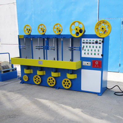 Vertical 3 Layer Wrapping Cable Wrapping Machine With Adjusting Continuous Variable Speed Transmission
