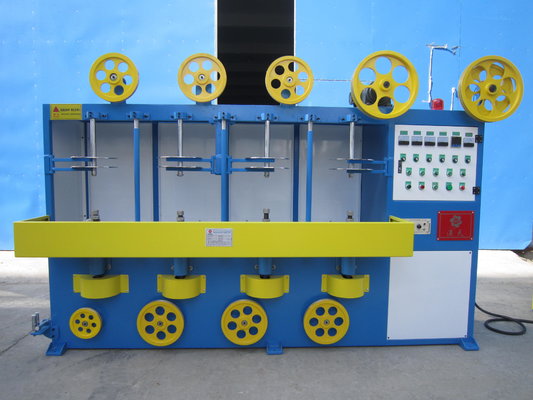 Vertical 3 Layer Wrapping Cable Wrapping Machine With Adjusting Continuous Variable Speed Transmission