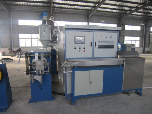 Automatic Twin Screw PVC Extrusion Machine , Pvc Wire Coating Machine ISO9001