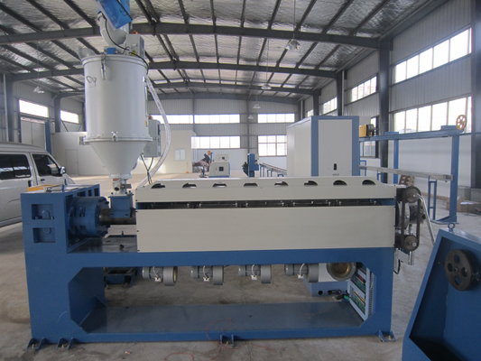 Automatic Twin Screw PVC Extrusion Machine , Pvc Wire Coating Machine ISO9001