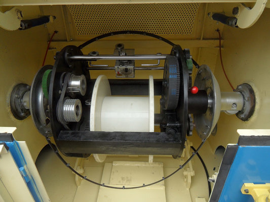 PLC Double Twist Cable Stranding Machine , Braided Copper Wire Stranding Machine