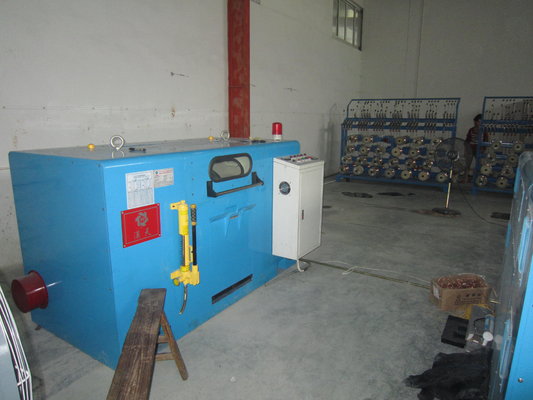 Air - Lifting Wire Cable Stranding Machine Double Screw Round - Trip Pay - Off Line