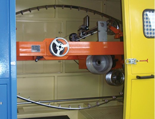 High Speed Wire Coil Winding Machine Semi - Automatic 6 Spindles Cone