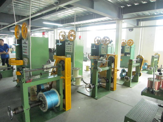 Electric Cable Wrapping Machine With PLC Control System 5M/Min Max Wire Speed
