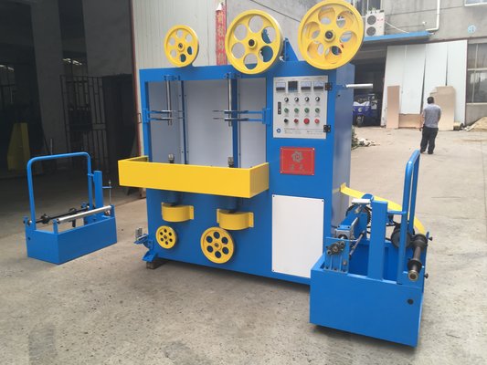 Single Layer Cable Wrapping Machine Auto Rewinder With Film Recycled
