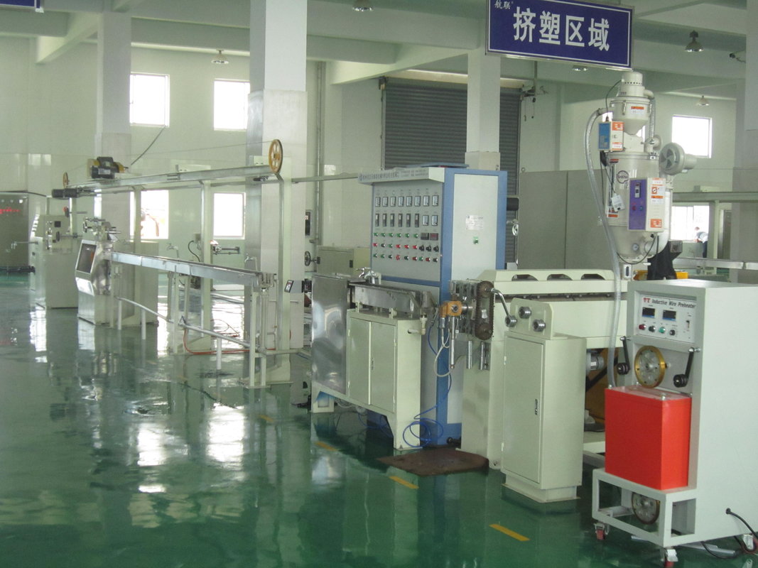 Power Cable Production Line Cable Extrusion Machine With Φ 4-20 mm Outlet Wire Scope