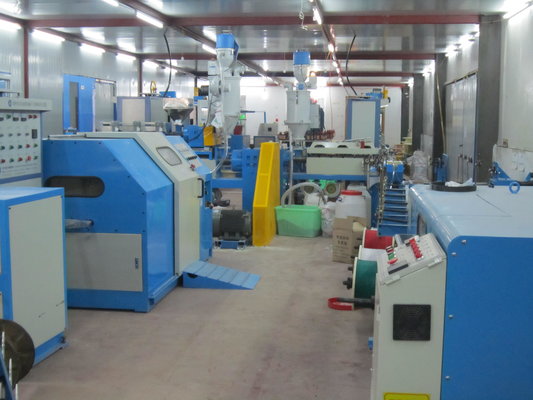Vertical Wire Twisting Active Pay Off Stranding Machine / Wire Stranding Machine