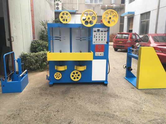 High Speed Multi Layer Coil Wrapping Machine For Force Cable / Control Cable / Optical Cable