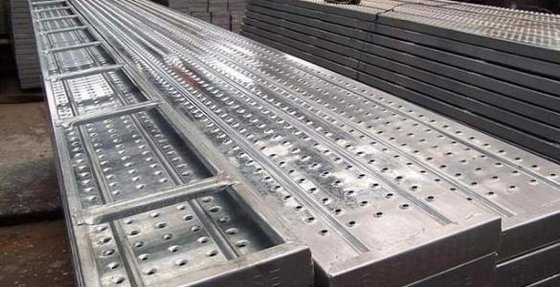 Scaffolding Planks Sheet Roll Forming Machine 30KW 8-15m/min PLC Control System