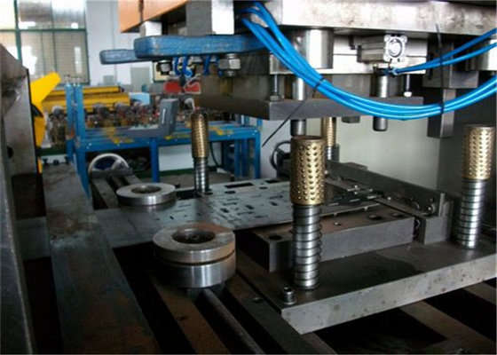 Heavy Duty Cable Tray Manufacturing Machine 1.2-2.0mm Thickness Gear Driver