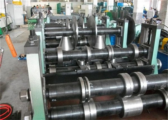 8-15m/min Product Speed Cold Rolled Forming Machines PLC Control Passive Decoiler