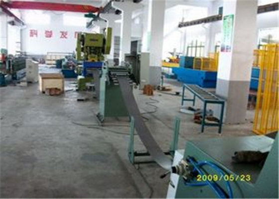 Automatic Storage Rack Roll Forming Machine , Cr12 Metal Forming Equipment 35.5kw