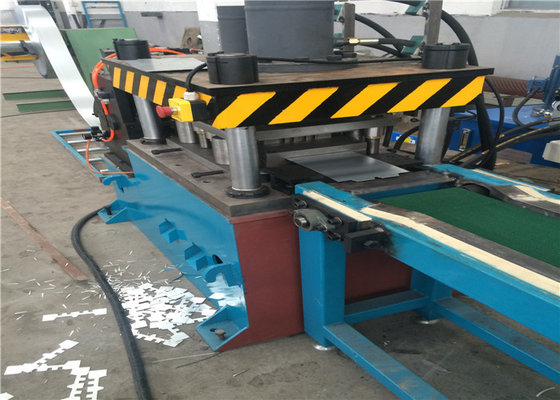 Air Conditioning Ventilation Shutter Door Roll Forming Machine 34KW Vacuum Extruder