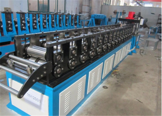 Square Grill Damper Shutter Roll Forming Machine , Auto Shatter Making Machine