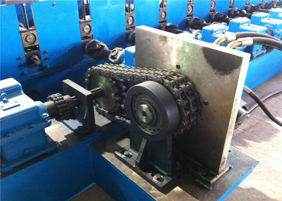 Unistruct C Channel Roll Forming Machine 41*41mm Automatic Decoiler Flying Cutting