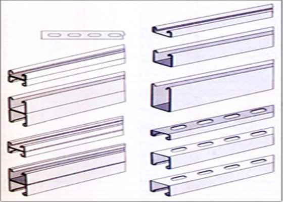 Full Automatic Ceiling Channel Roll Forming Machine 1.5mm-3.0mm 5.5KW Motor