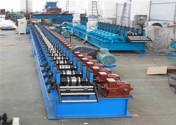 Galvanized Steel Automatic Roll Forming Machine 6-15m/Min Flying Welding