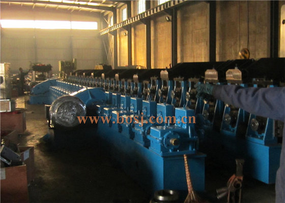 Agricultural Steel Silo Roll Forming Machine , 265KW Sheet Roller Machine 380V