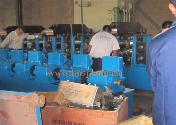 Slurry Storage Tanks Plate Rolling Machine 8-15m/min 1.75-7.0mm 3 Roll Stations