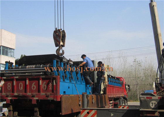 Biogas Silo Sheet Metal Roller Machine 380V 265KW Carbon Steel Hydraulic Power