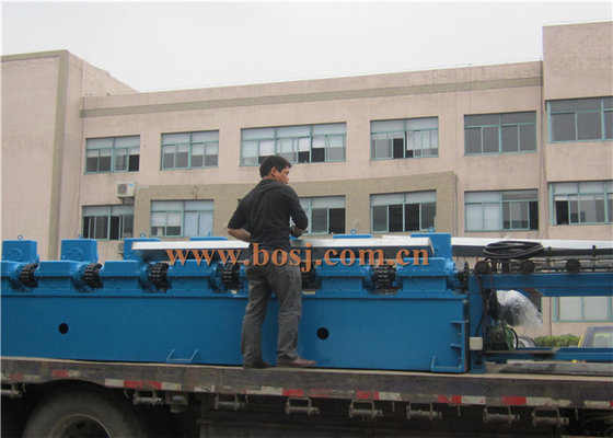 Full Automatic Steel Silo Roll Forming Machine 180KW 10T Hydraulic Decoiler