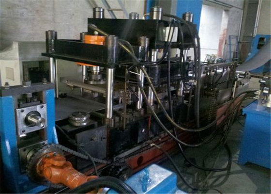 Double Sided Wall Panel Roll Forming Machine 65 KW 4mm Plate For Guardrail System