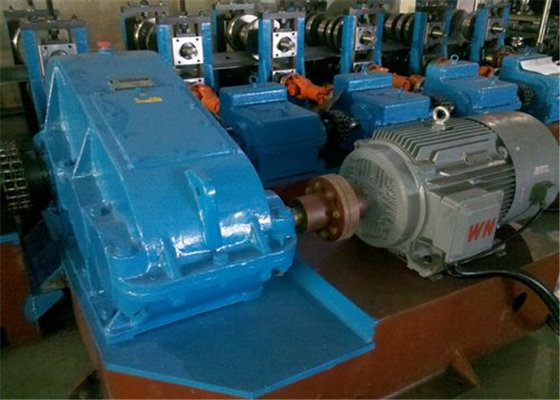 380V 3phase Highway Guardrail Forming Machine 10.5T Thickness 4mm 18-20MPa
