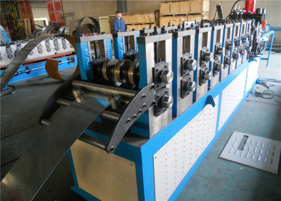 Metal Vineyard Post Steel Door Frame Making Machines12kw 15-20M/Min Hydraulic Cut