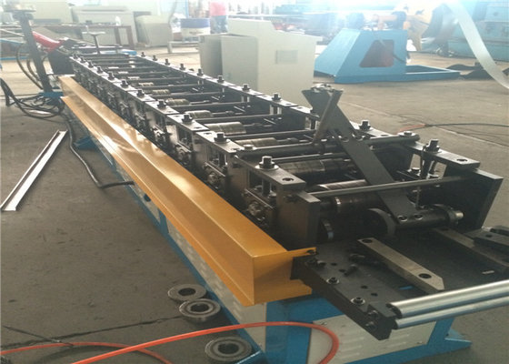 7 Rolls Door Frame Roll Forming Machine , 20m/ min Steel Door Frame Machinery