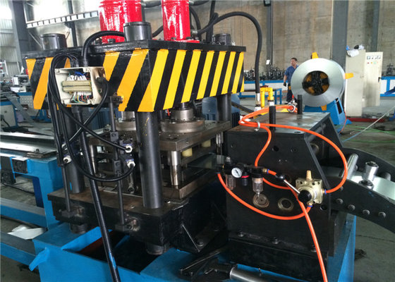 7 Rolls Door Frame Roll Forming Machine , 20m/ min Steel Door Frame Machinery