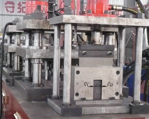 Galvanized Steel Door Frame Roll Forming Machine 20KW 415V 30 Stations With CE