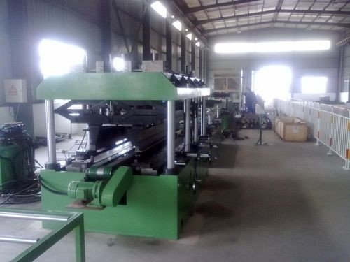 Noise Barrier Wall Cold Roll Forming Machine 50KW , Aluminum Roll Forming Machines