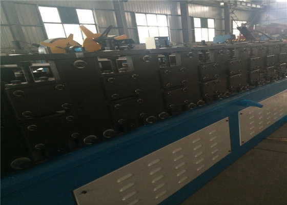 Automatic C Purlin Forming Machine 15-20m/min Chain Transmit 380V 50HZ 3 Phase