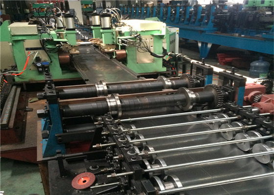 35.5kw Storage Rack Roll Forming Machine , PCL Control Steel Bending Machine CE