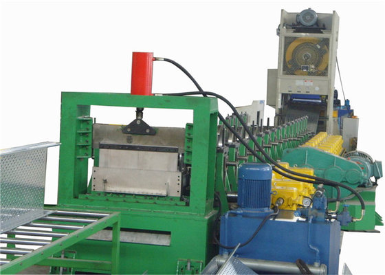 Galvanised Perforated Metal Steel Cable Tray Protection Roll Forming Making Machine
