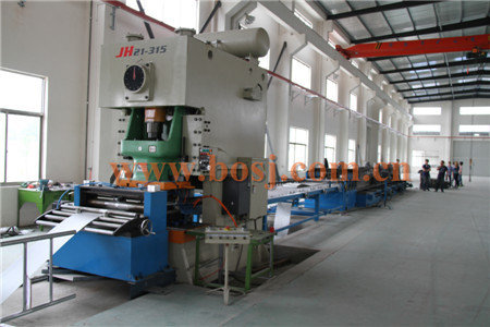 Galvanized Wall Bracket Cable Tray Manufacturing Machine With Punching Mould